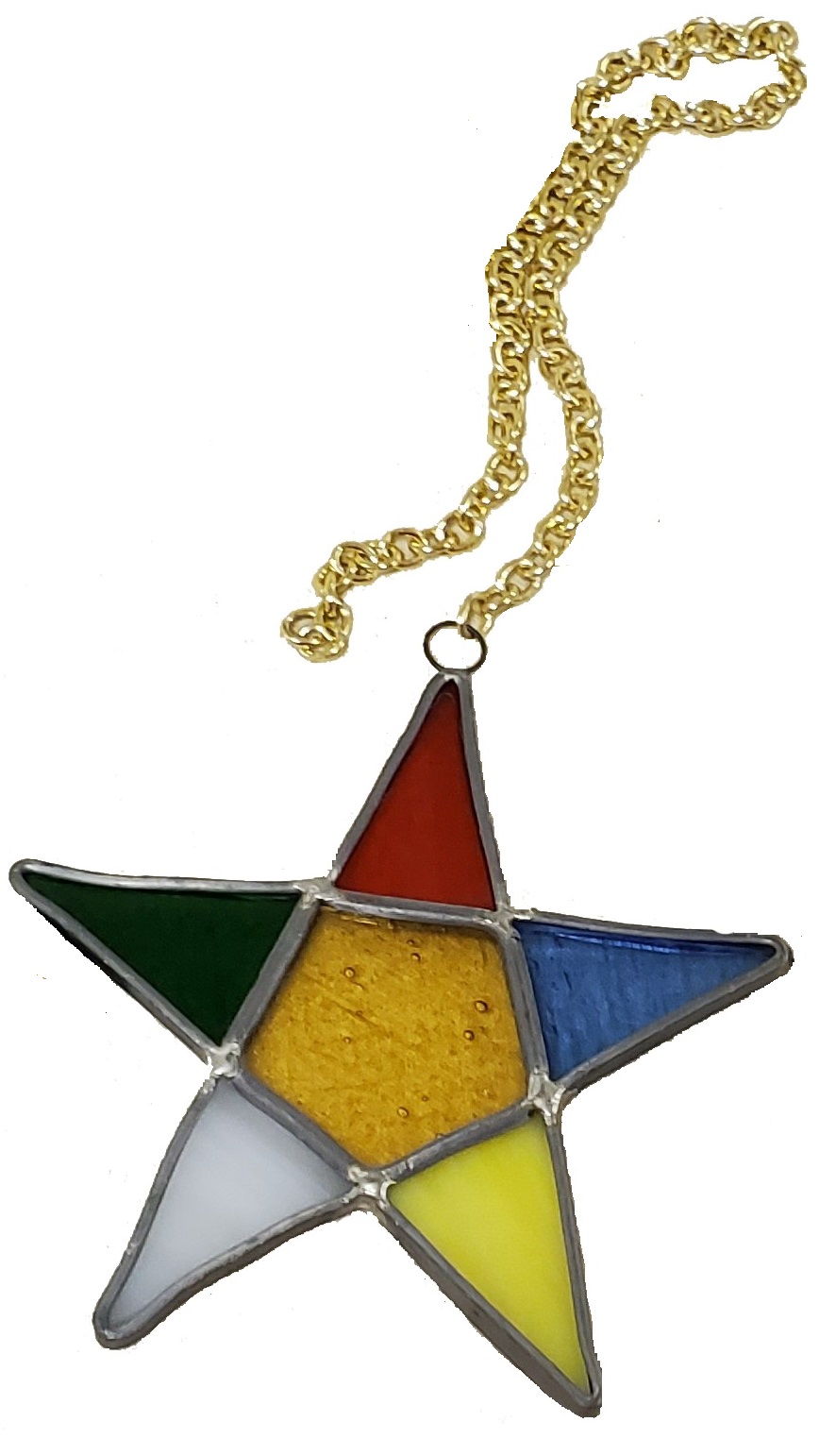 Small Eastern Star stained glass decor – Kansas Grand Chapter